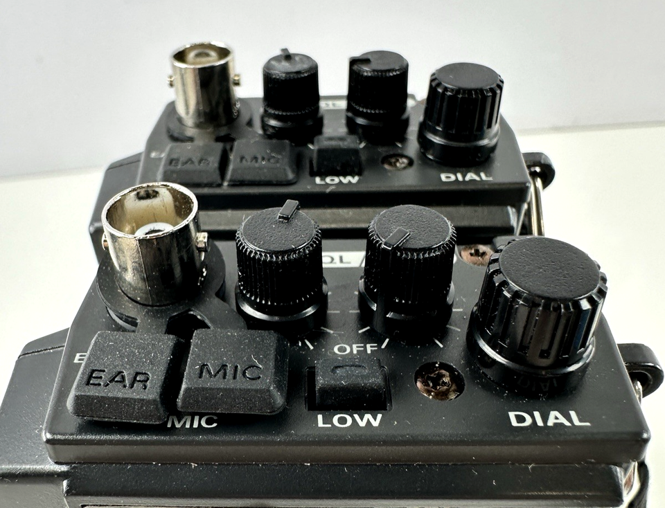 Yaesu FT-23R Hand Transceiver 2m Walkie Talkie (2) Complete Sets Clean ...