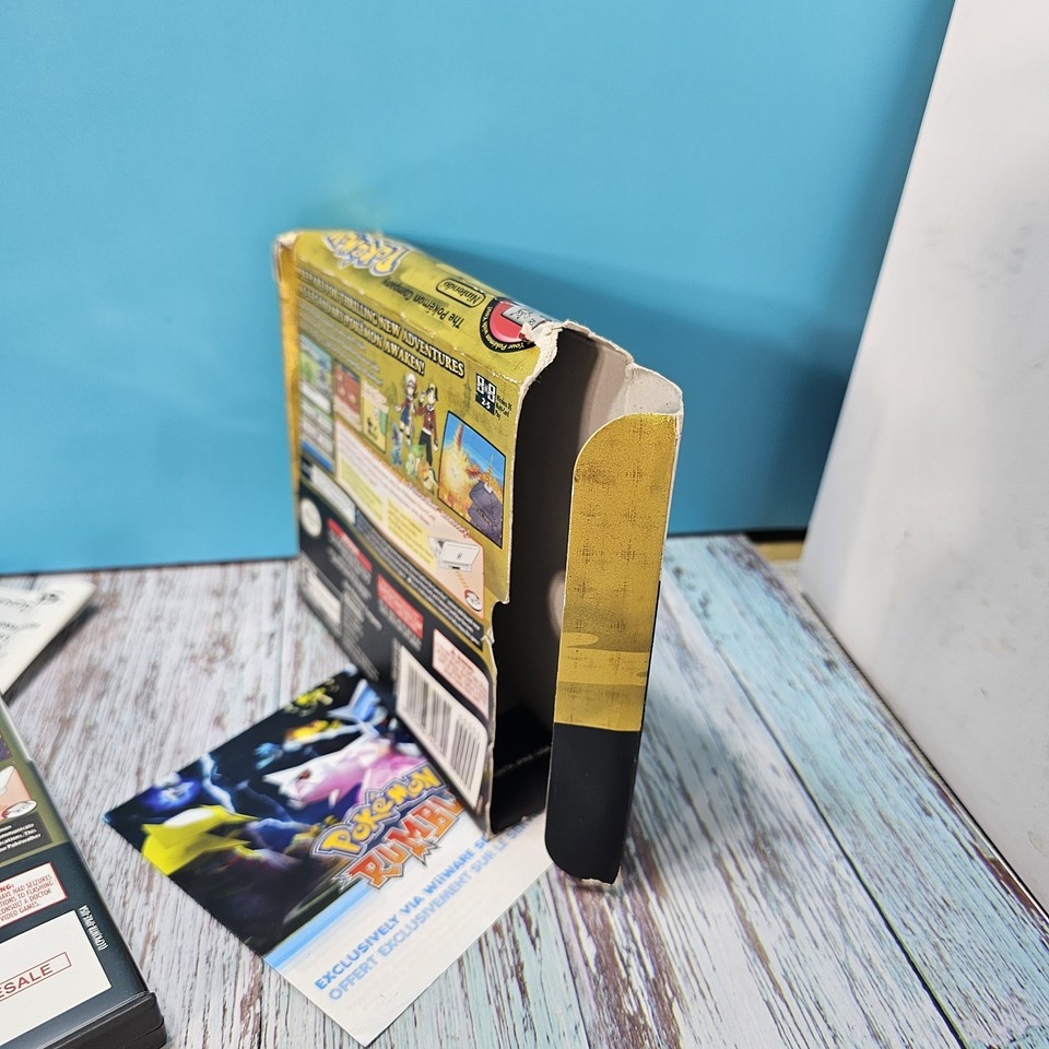 Authentic Pokemon HeartGold Version DS Case and Big Box - No Game or ...