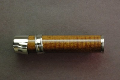 FLY ROD REEL SEAT Curly Koa 11337 Pocketed NS Slide Band 0.375" bore | eBay