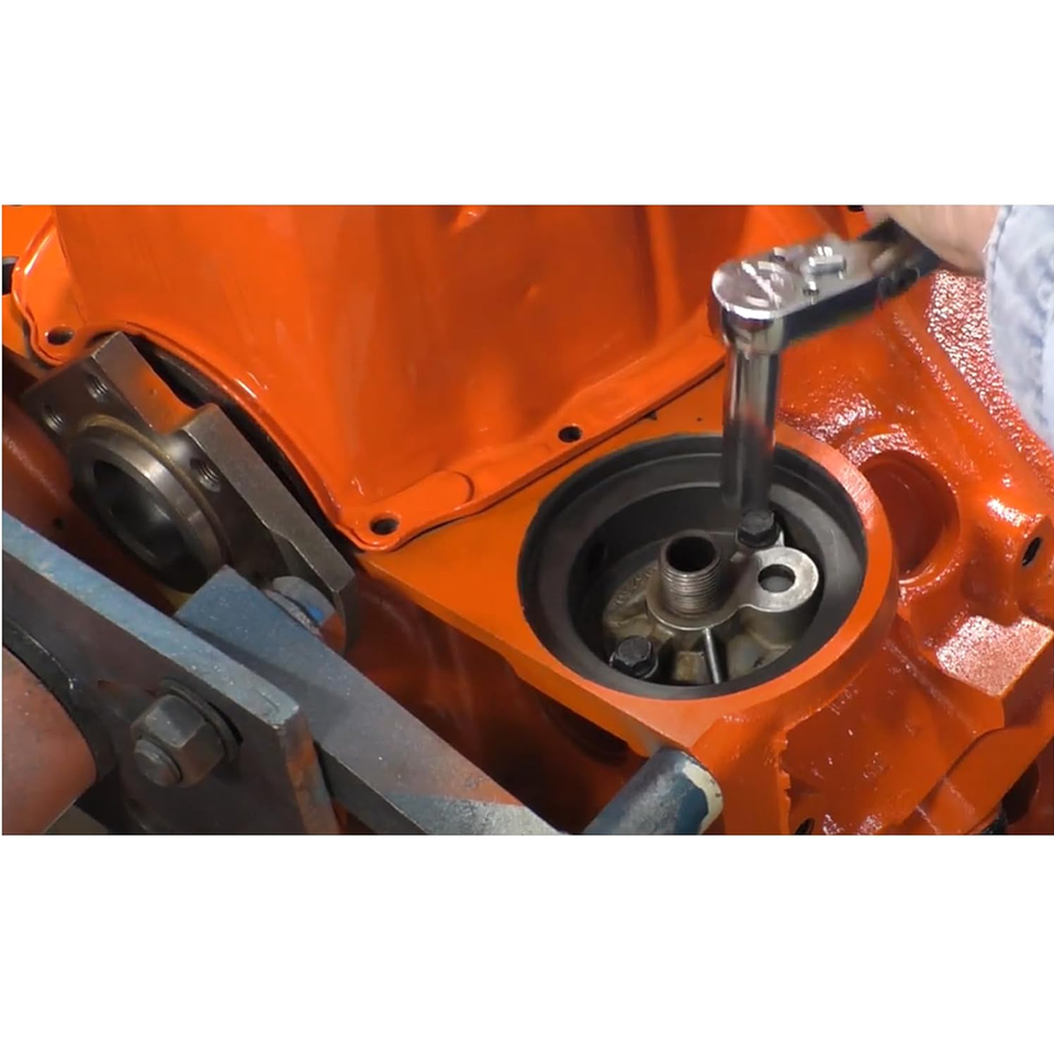 3952301 SBC Oil Filter Adapter Spin On Bypass BBC for Chevy 400 396 402 ...