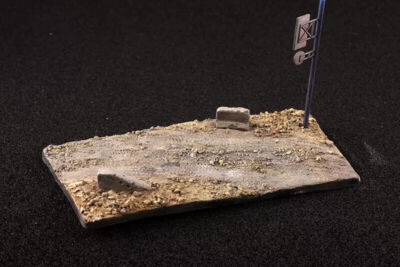 88MODLE 1/72 Scale Israel Terrain Scene Model Finished Colored Model ...