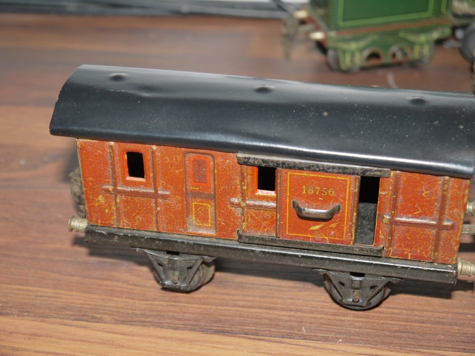 Vintage Marklin pre WW2 DR 0 Gauge Clockwork Train Set jos.moog koln ...