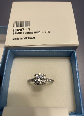 Touchstone Crystal Swarovski Ring Size 7 | eBay