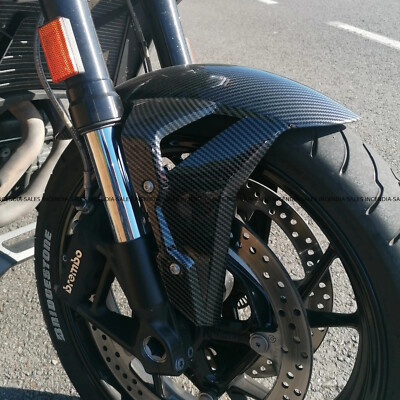 BMW F900R F900XR Front Mudguard Fender Carbon Fibre Style 2020 - 2025 ...