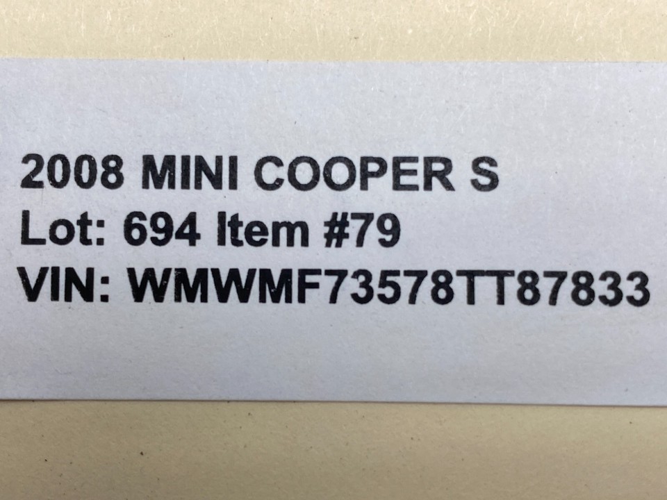 2007-2009 MINI COOPER S R56 WHEEL RIM WITH TIRES SET 7JX17 OEM LOT694 ...