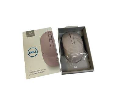 GENUINE Dell Mobile Wireless Mouse Ash Pink MS3320W | eBay