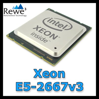 E5-2667v3 Intel Xeon Socket FCLGA2011-3 CPU 3,20GHz Processore SR203 | eBay