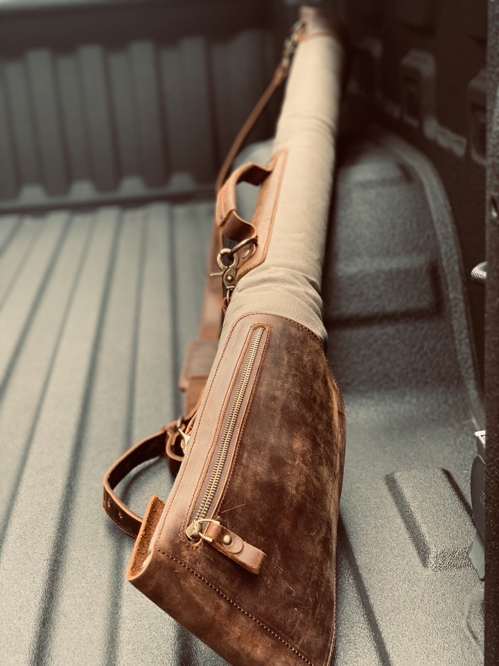 Fly Fishing Rod Case - Canvas leather | eBay