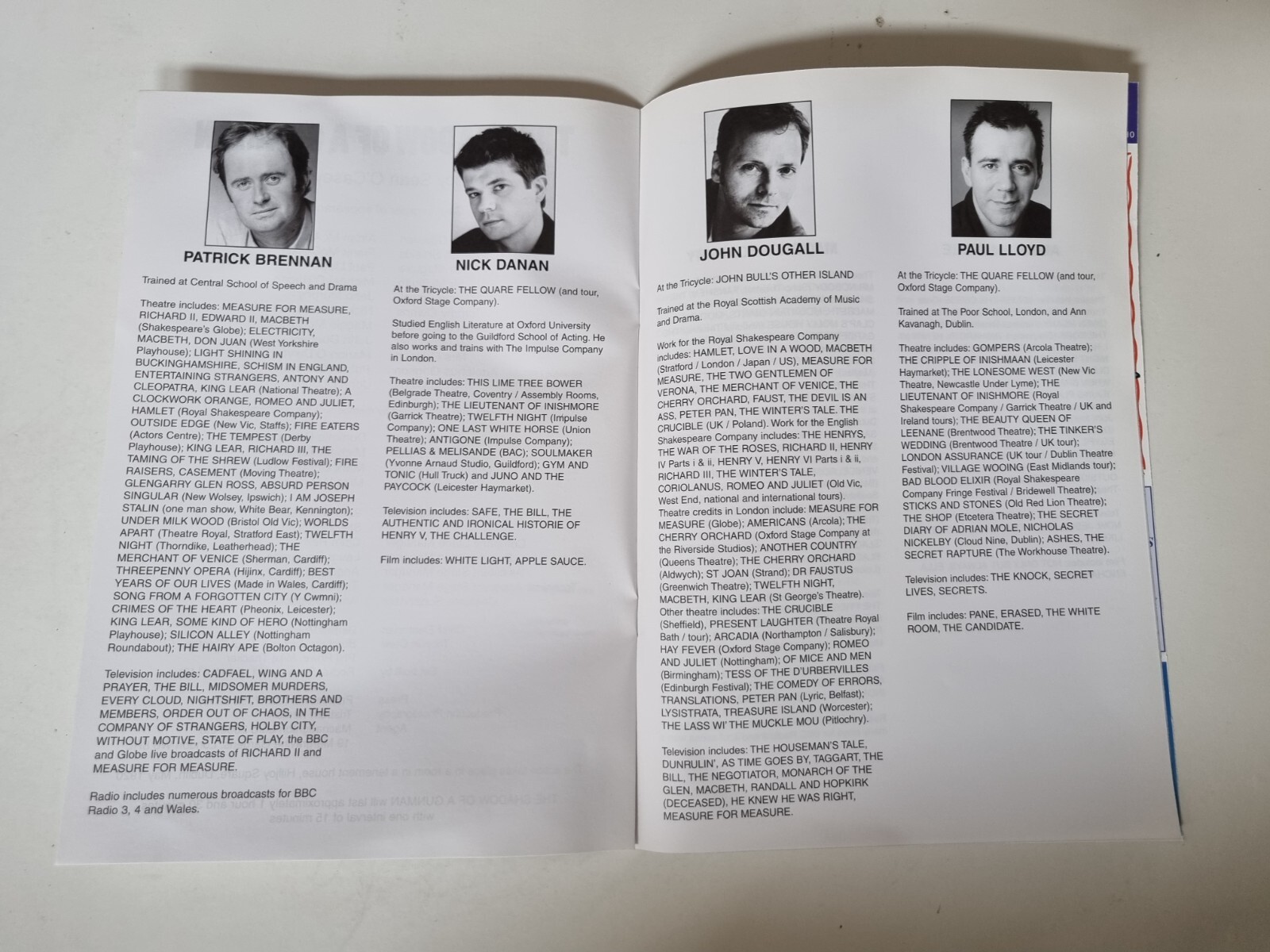 The Shadow of A Gunman - Jane Murphy Aidan McArdle Patrick Brennan Nick ...