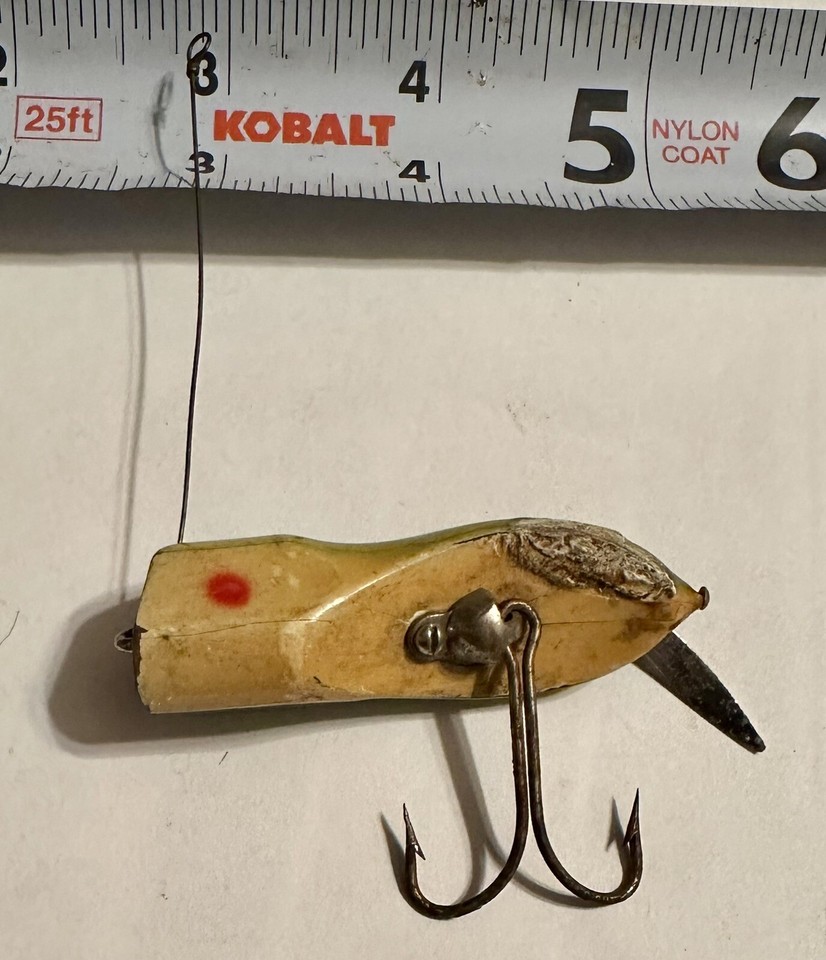 Vintage Pflueger Frog Spot Wizard Wiggler - Rare Color | eBay