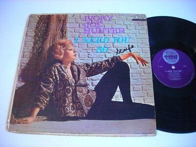 Ivory Joe Hunter I Need You So 1959 Mono LP | eBay