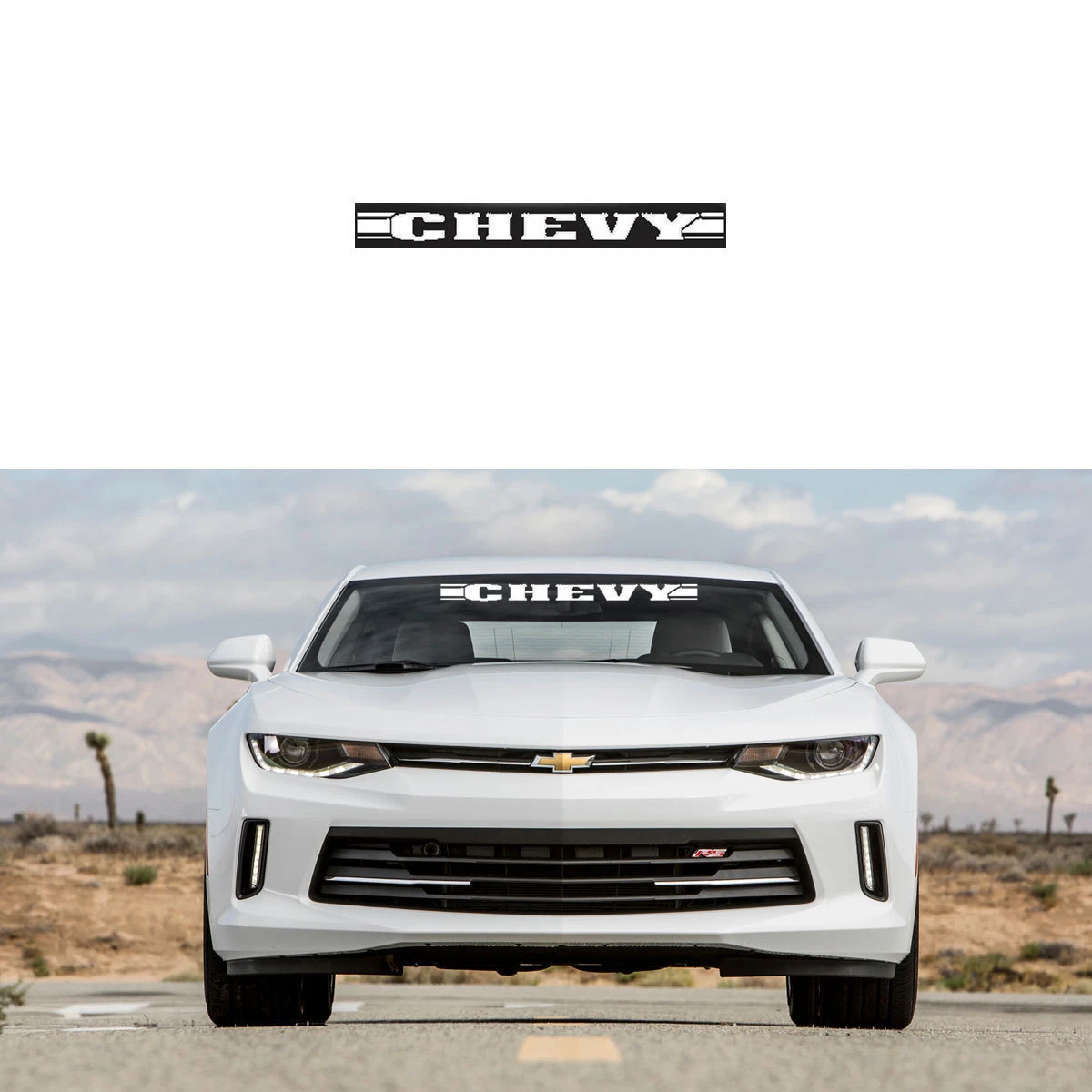 Chevy Front Window Decals