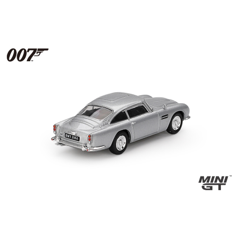 ASTON MARTIN DB5 JAMES BOND "THUNDERBALL" 1965 SILVER BLISTER 1:64 Mini ...