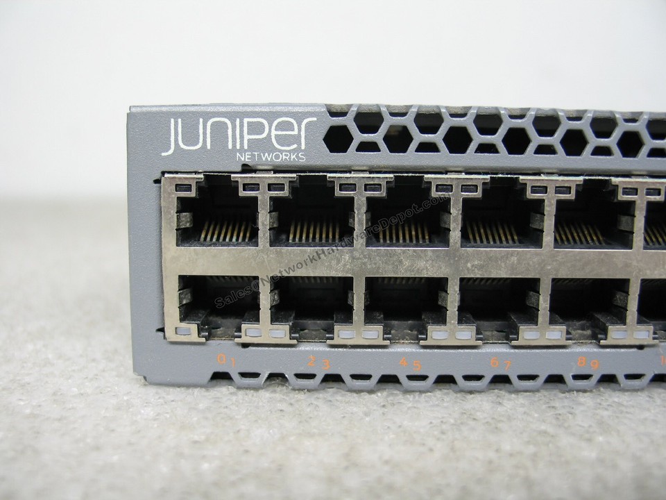 Juniper EX4300-48P 48-Port PoE Gigabit Switch EX 4300 w/ AC - 1 Year ...