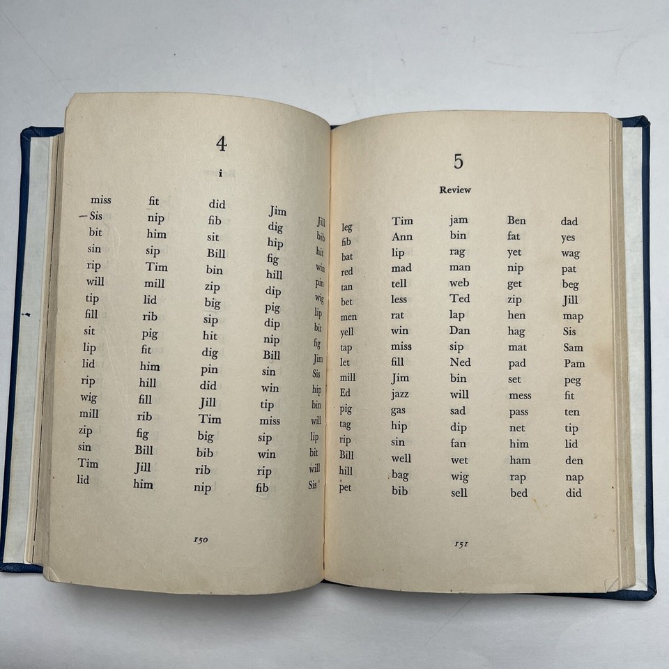 WHY JOHNNY CAN'T READ Rudolf Flesch Hardcover 1955 Homeschool Phonics ...