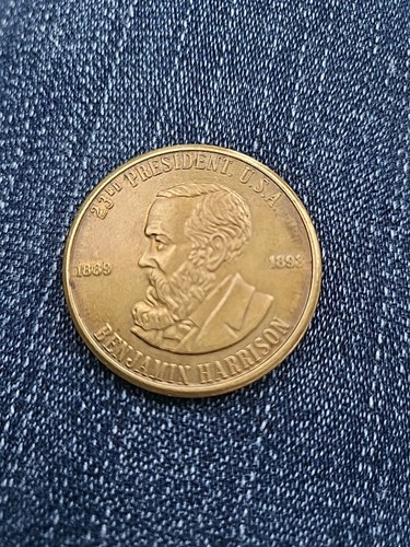 1889 / 1893 Benjamin Harrison 23rd President Coin. | eBay