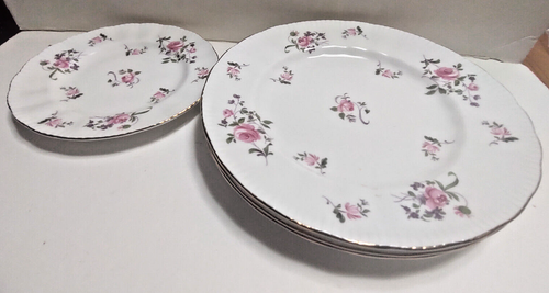 Paragon Fine Bone China Plates (3 salad, 1 bread/butter) Fragrance ...