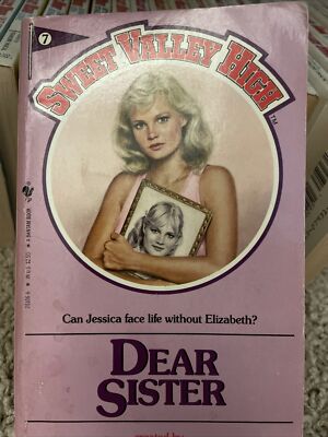 Dear Sister #7 SWEET VALLEY HIGH (Francine Pascal, 1984) Paperback Book ...