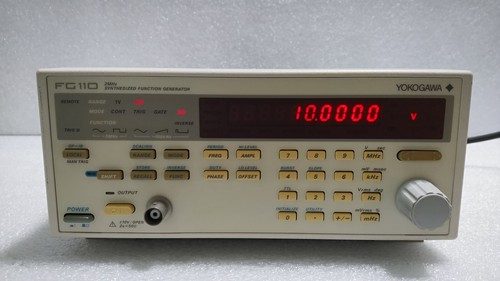 [Used] YOKOGAWA / FG110 / 2MHz SYNTHESIZED FUNCTION GENERATOR, 706011 ...