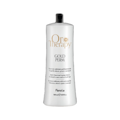 Permanent Pour Cheveux FANOLA Or Therapy Gold Perm Lotion Ondulant ...
