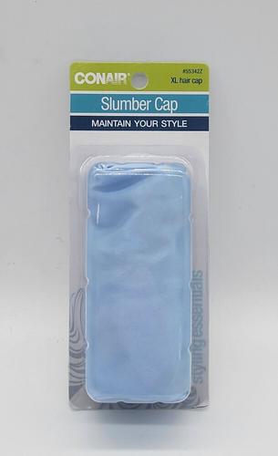Conair Slumber Cap Hair Cap, Blue XL Maintain Your Style #55342Z
