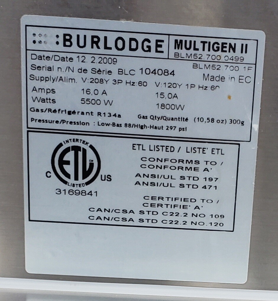 Burlodge Multigen II BLM52.700.0499 Dual Oven/Service Cart | eBay