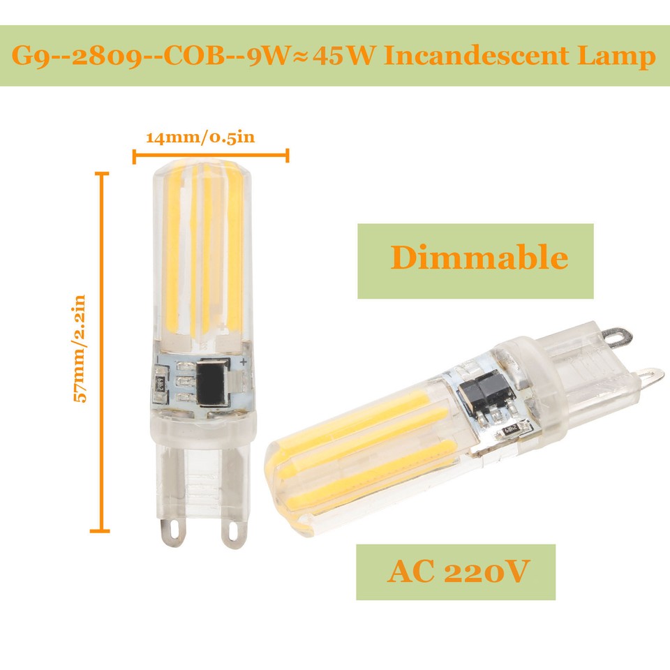 Mini G4 G9 E14 LED Light Capsule Bulb 12V 220V Replace Halogen Lamp ...
