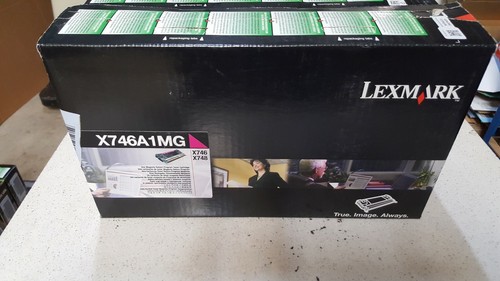 Genuine Lexmark X746A1MG Magenta Toner for X746DE X748DE X748DTE Brand ...