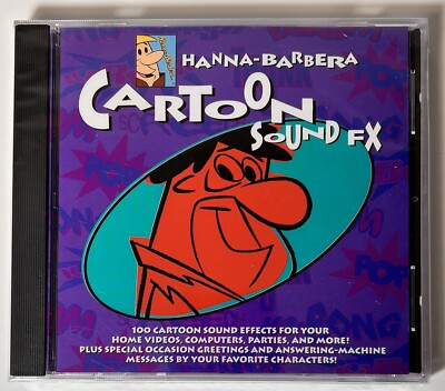 NEW Hanna-Barbera Cartoon Sound FX CD Jetsons Flintstones Snagglepuss ...