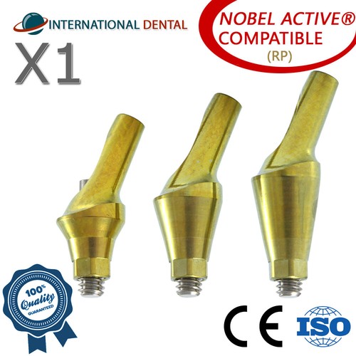 1x Anatomic Angular Adapter Head 25° (RP) For N0bel Active Hex Dental ...