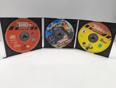 Lot 3 Games PC Windows 95/98 CD-ROM WIN/MAC TONKA SEARCH & RESCUE ...