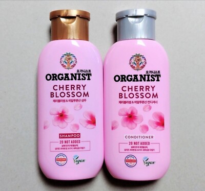 LG H&H ORGANIST CHERRY BLOSSOM Hydrating Shampoo & Conditioner 200mL ...