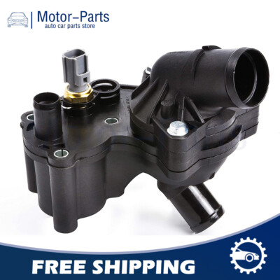 Thermostat Housing Assy w/ Sensor for Ford Explorer 2002-2010 4.0L 5R3Z ...