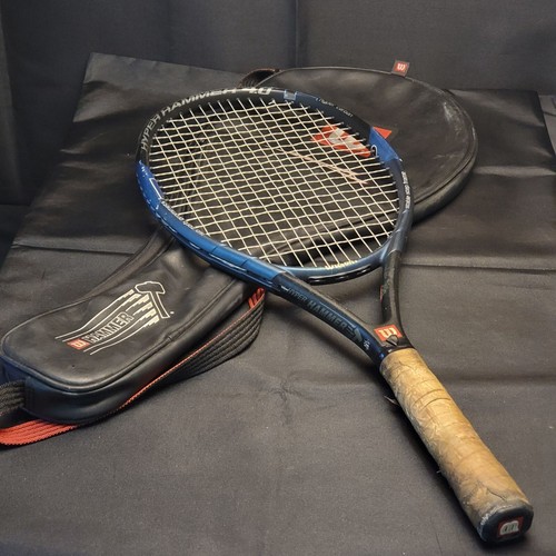 Hyper Hammer 4.0 Tennis Racket 4 1/4 HS2 With Case Carbon Composition ...