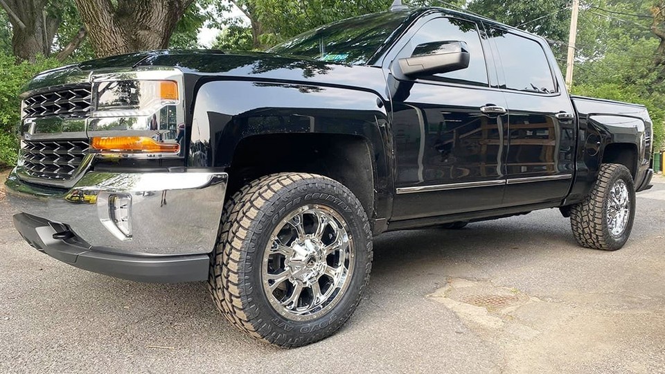 20x9" Fuel Wheels D516 Krank Chrome Off-Road Rims (5 pcs) | eBay