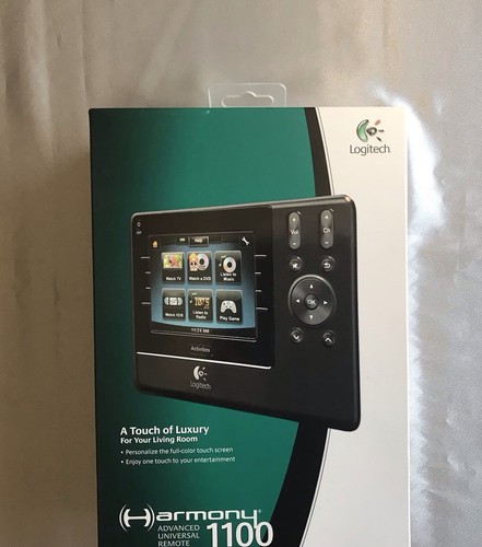 Harmony Advanced Universal Remote Control Model 1100 Logitech /Brand New Unit | eBay