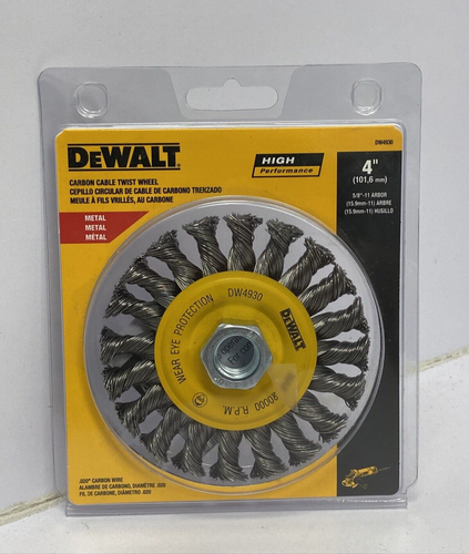 DeWALT DW4930 Carbon Cable Twist Wheel 4” | eBay