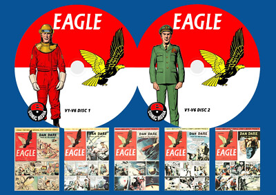 Eagle v1-v6 Comic Collection On Two PC DVD Rom’s (CBR Format) | eBay UK