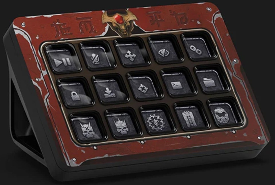 DOOM: The Dark Ages Red Key Card Pad LCD Stream Deck MK.2 Elgato NEW | eBay