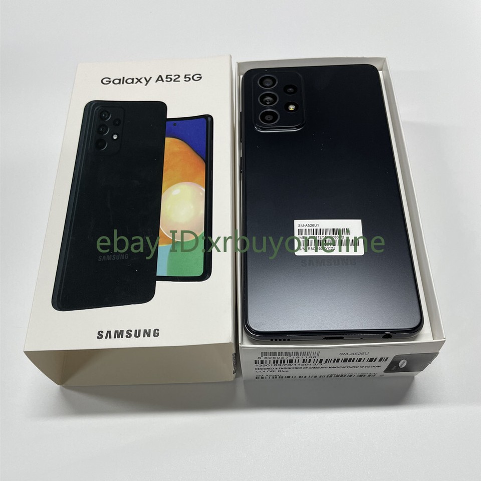 Samsung Galaxy A52(5G) SM-A526U 128GB+6GB Factory Unlocked Smartphone ...