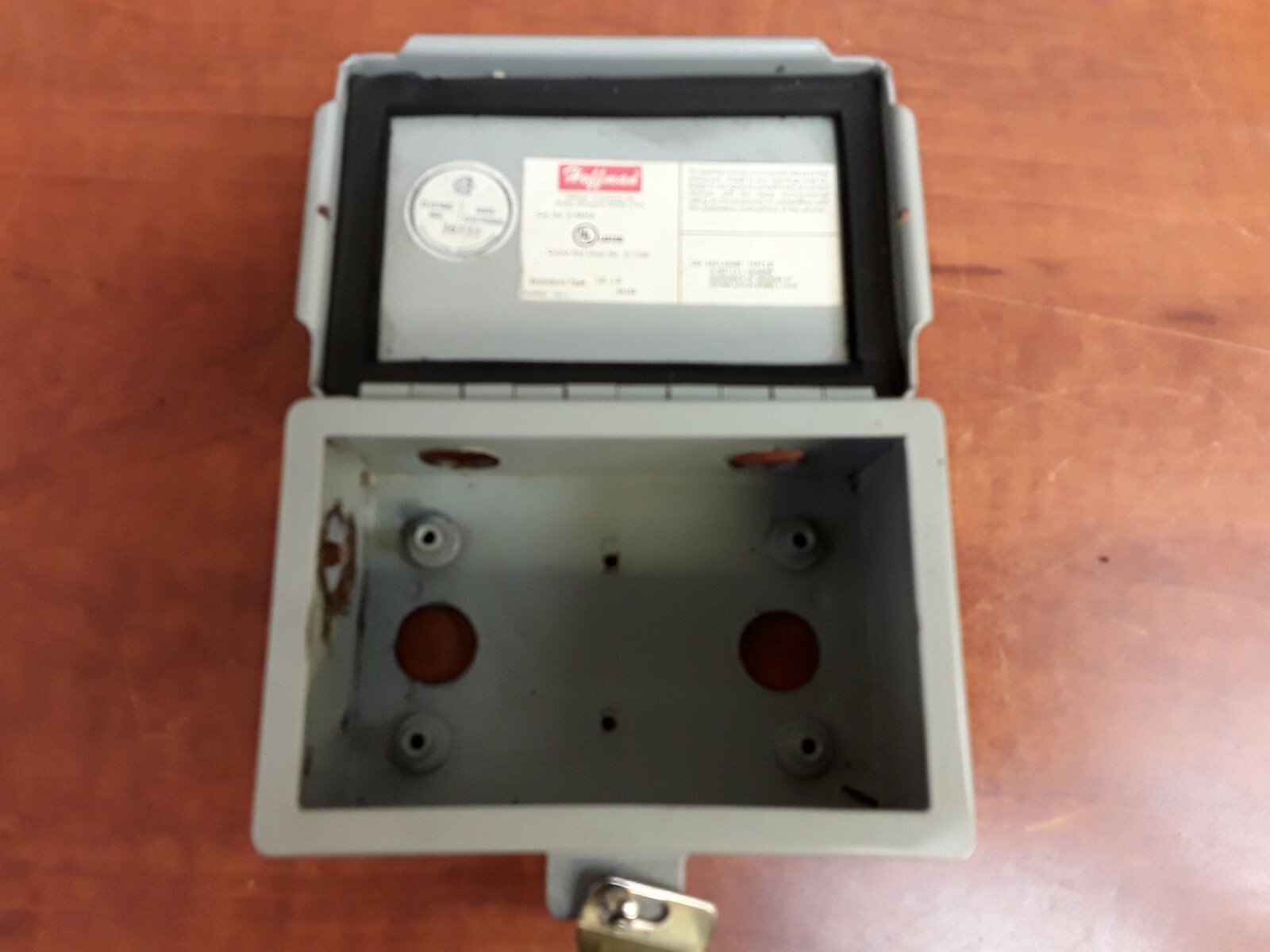 Hoffman Electric Box A-604CH, Enclosure Type 12, 13, 6"x4"x3" | eBay