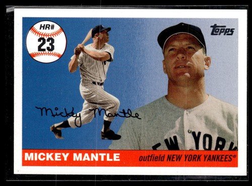 2006 Topps Mickey Mantle MHR23 New York Yankees | eBay