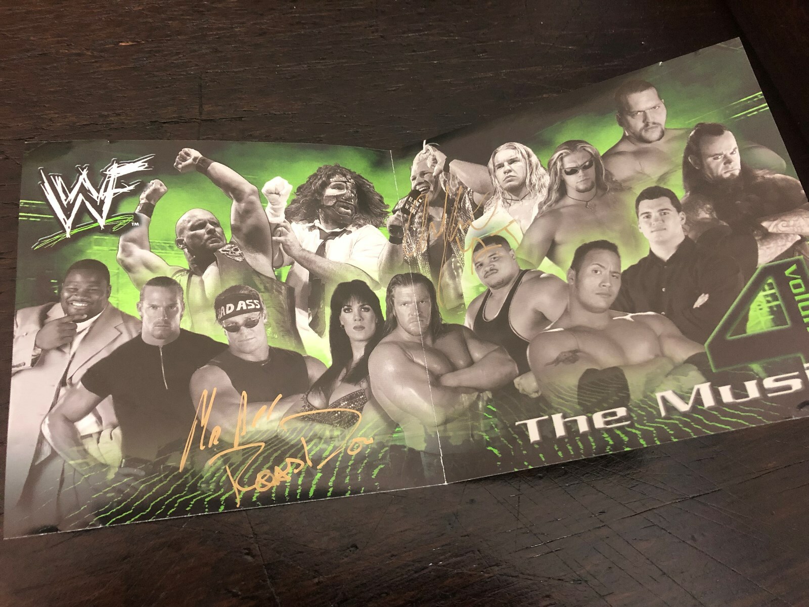 AUTOGRAPHED WWF: The Music, Vol. 4 - Signed by Chris Jericho & Road ...