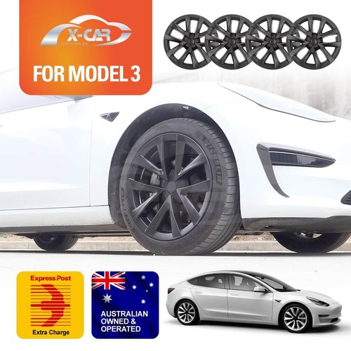 Tesla Model 3 Wheel Cover Caps Rim Hubcap Hub Cap Plaid Arachnid Matt ...