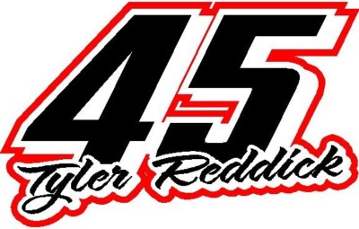 45 Tyler Reddick 2025 Nascar vinyl window decal racing sticker | eBay