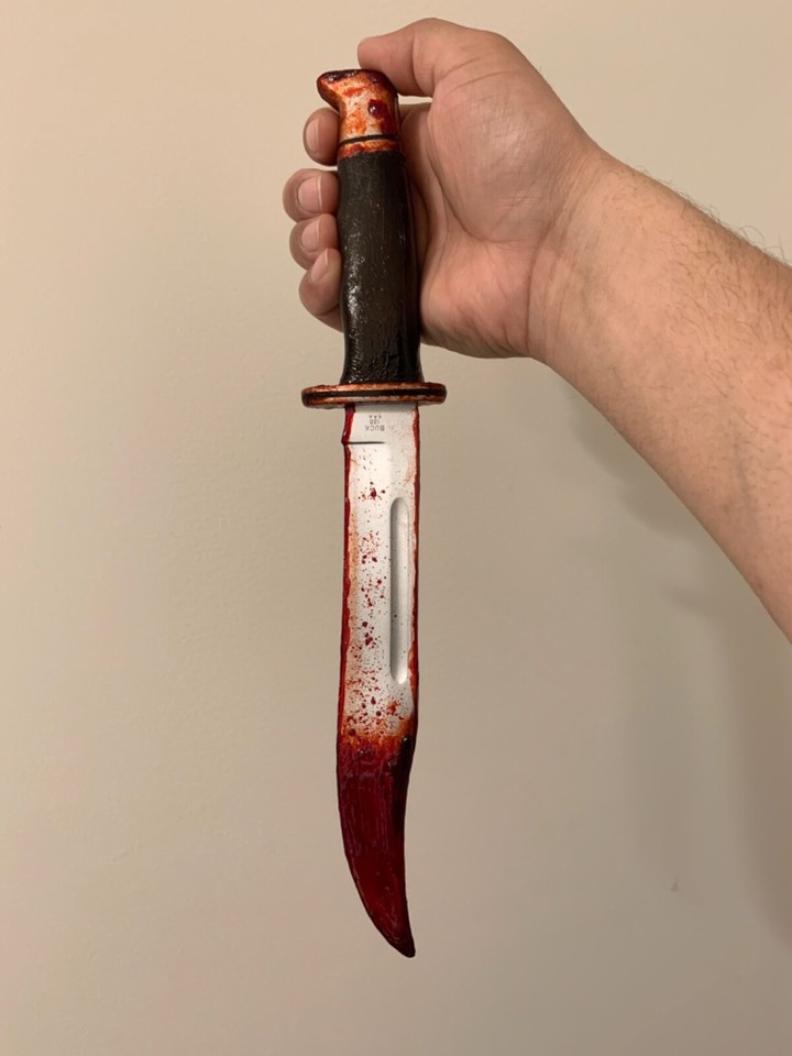 Scream Ghostface knife ”Bloody Version ” Plastic prop | eBay