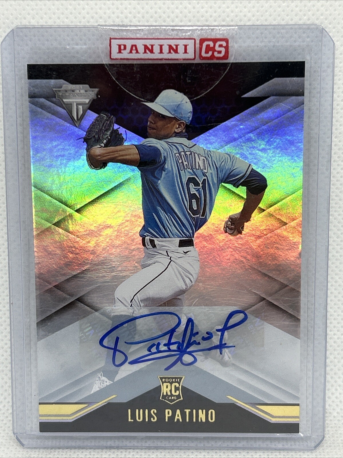 2021 Panini Chronicles - Titanium Autographs Luis Patino #10 (AU, RC ...