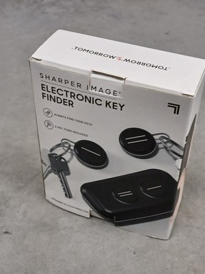 Sharper Image Portable Electronic Key Finder For 2 Sets Of Keys, NEVER ...