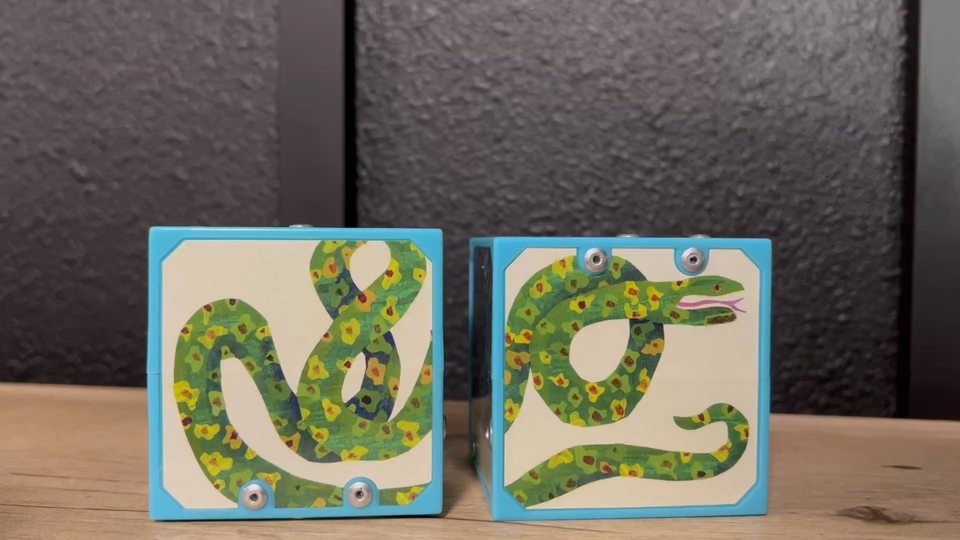 RARE ERIC CARLE ANIMAL SOUNDS OF THE WILD MATCHING BLOCKS SET VIDEO ...