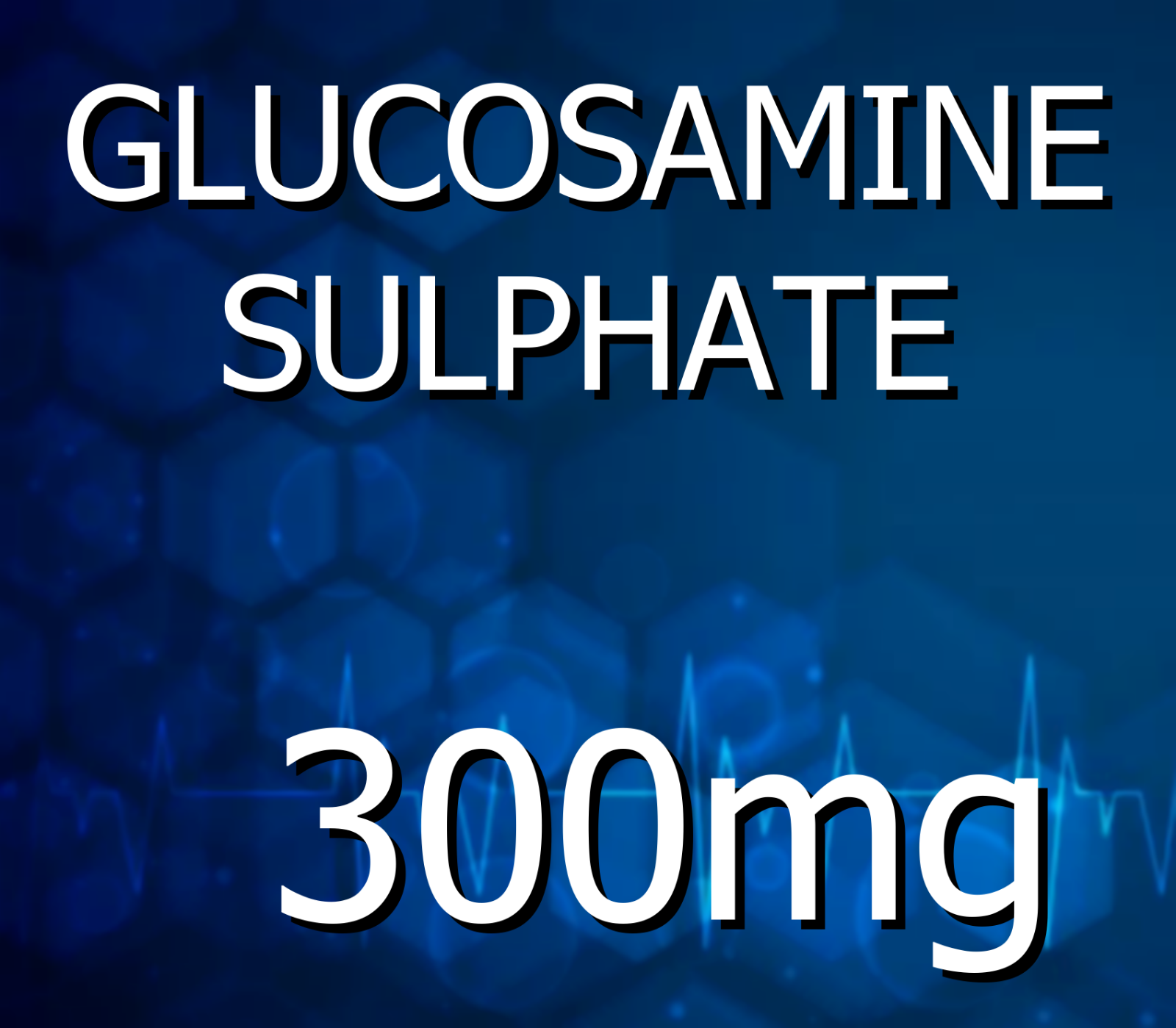 GLUCOSAMINE SULPHATE 300mg x 1000 Tablets - Bone Density Improvement | eBay